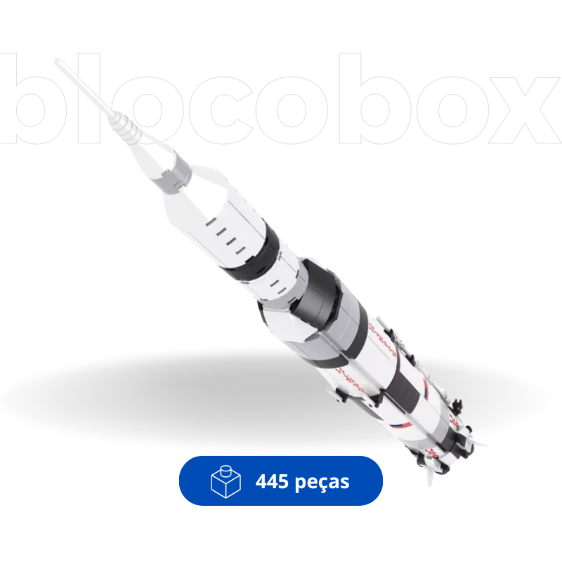 Mini Apollo Saturno V | 445PCS